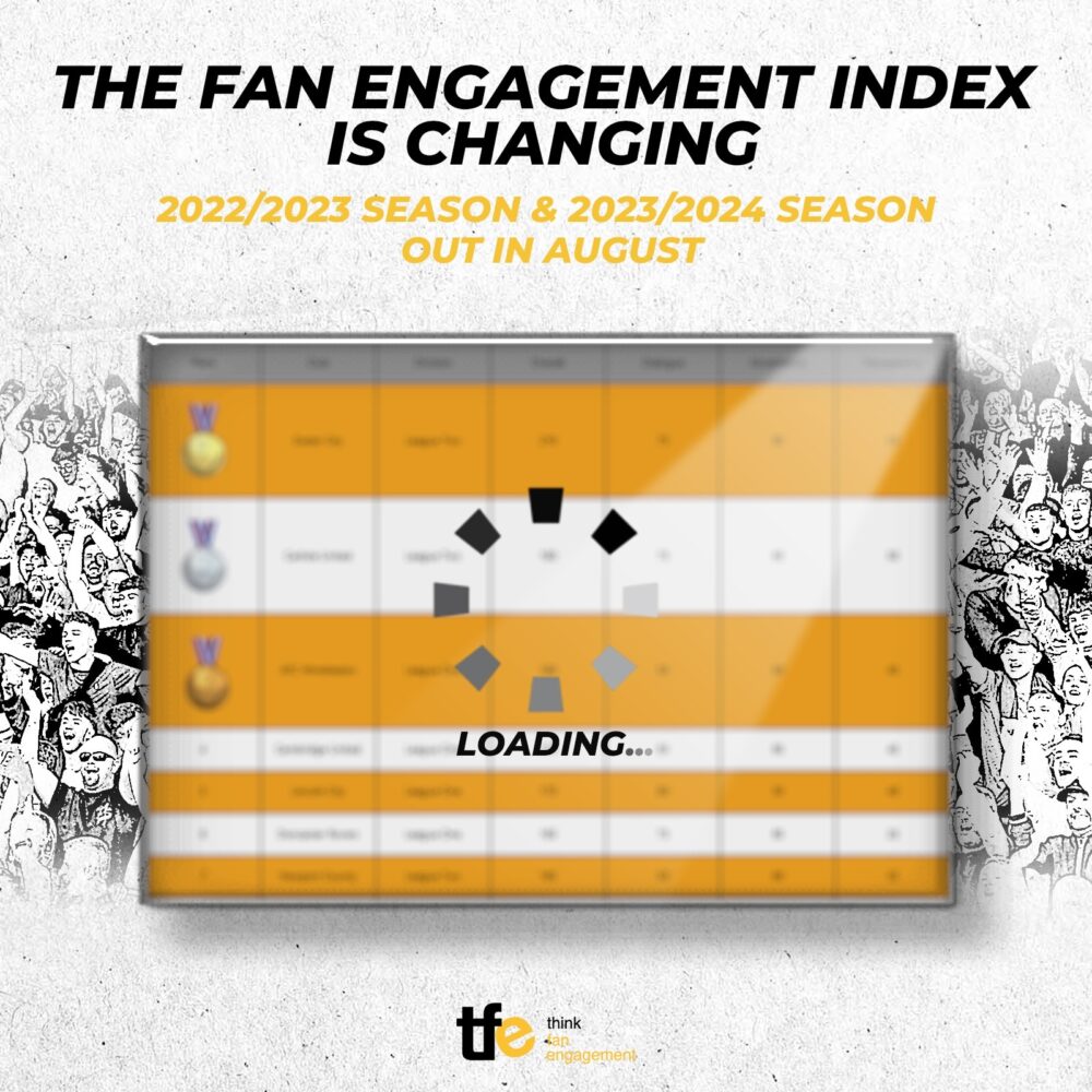 New look this August for the Fan Engagement Index! - Think Fan Engagement